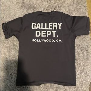 Gallery Dept | Shirts | Black Gallery Dept Tee | Poshmark